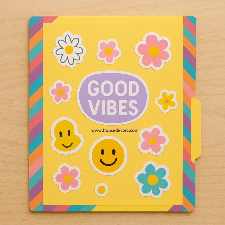 Folder Decoration Ideas: Creative DIY Styles for School, Office & Home ...