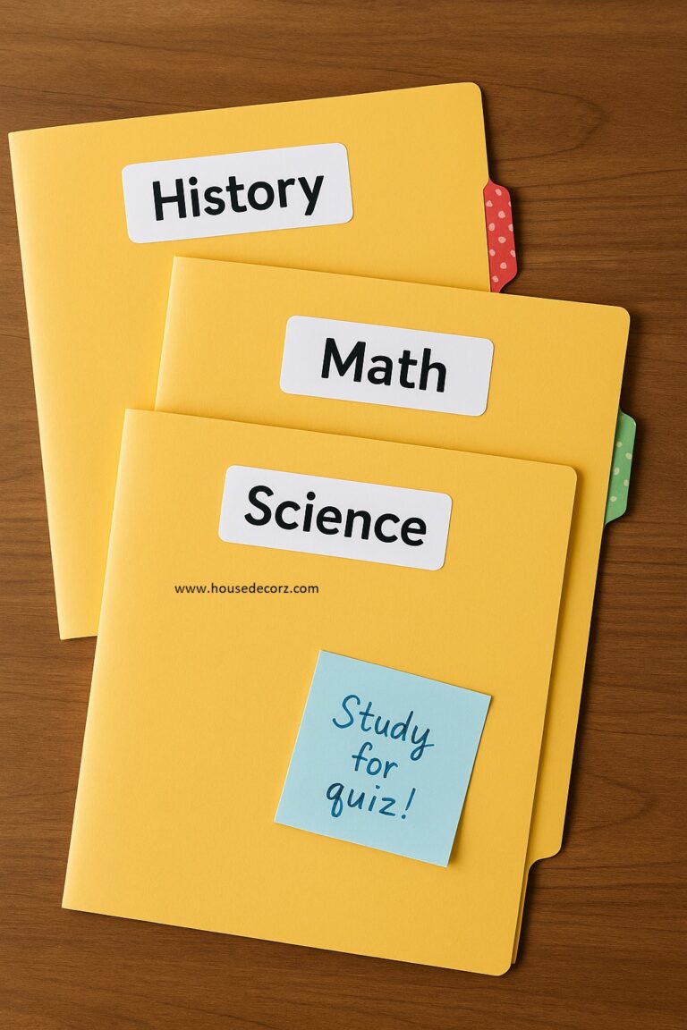 Folder Decoration Ideas: Creative DIY Styles for School, Office & Home ...