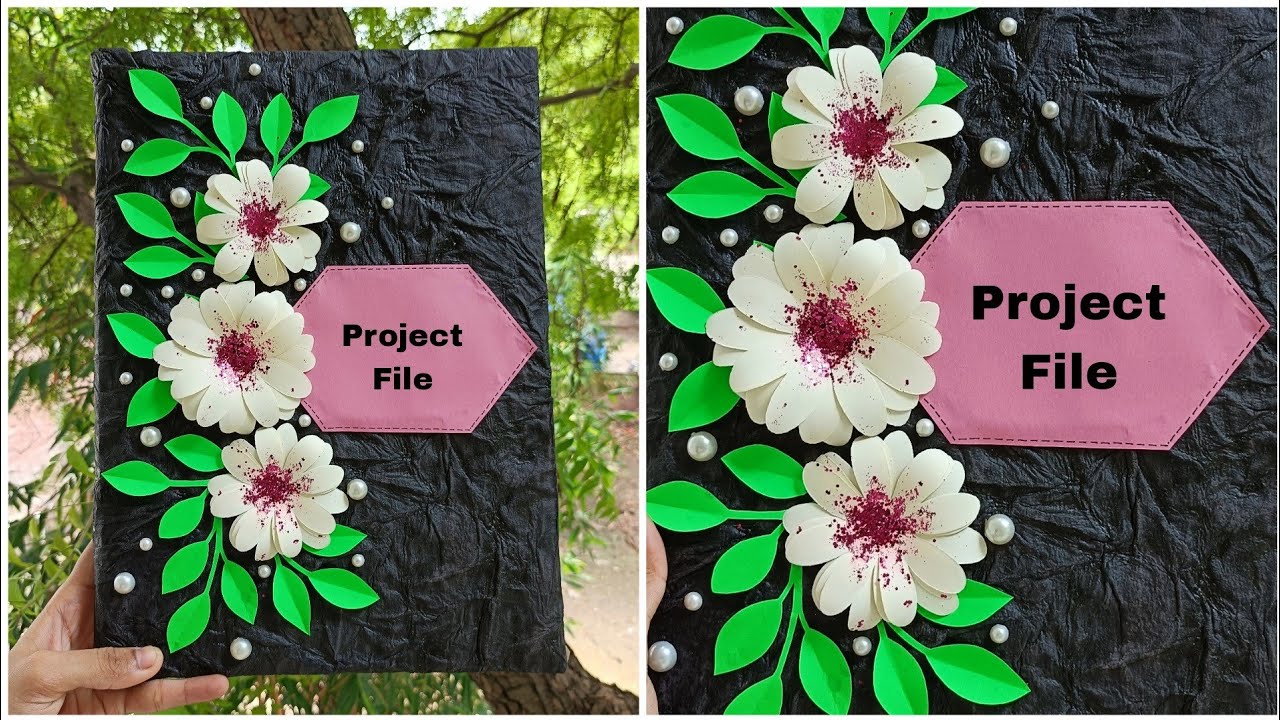 Folder Decoration Ideas: Creative DIY Styles for School, Office & Home ...